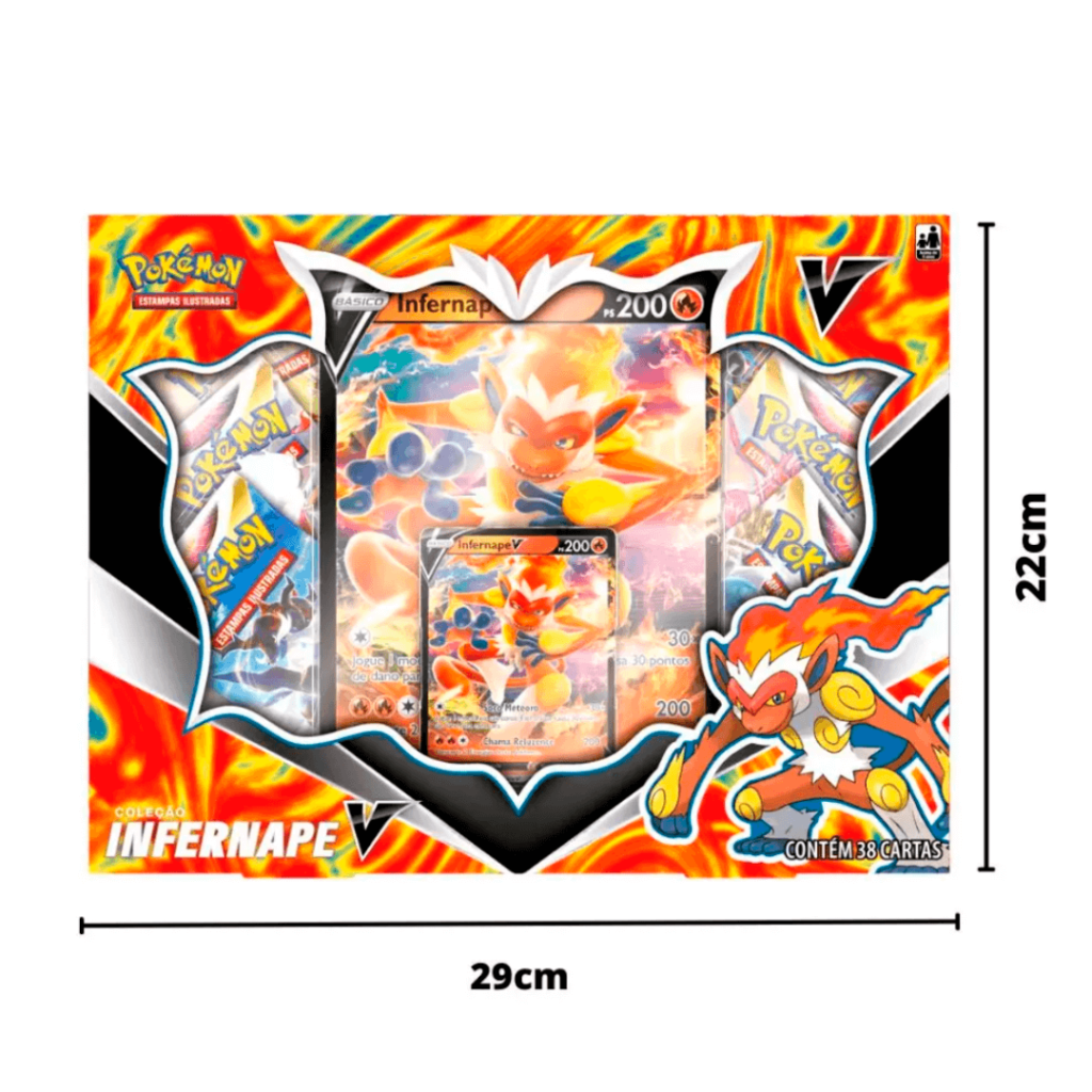 Box Pokémon - Infernape | El King Colecionáveis