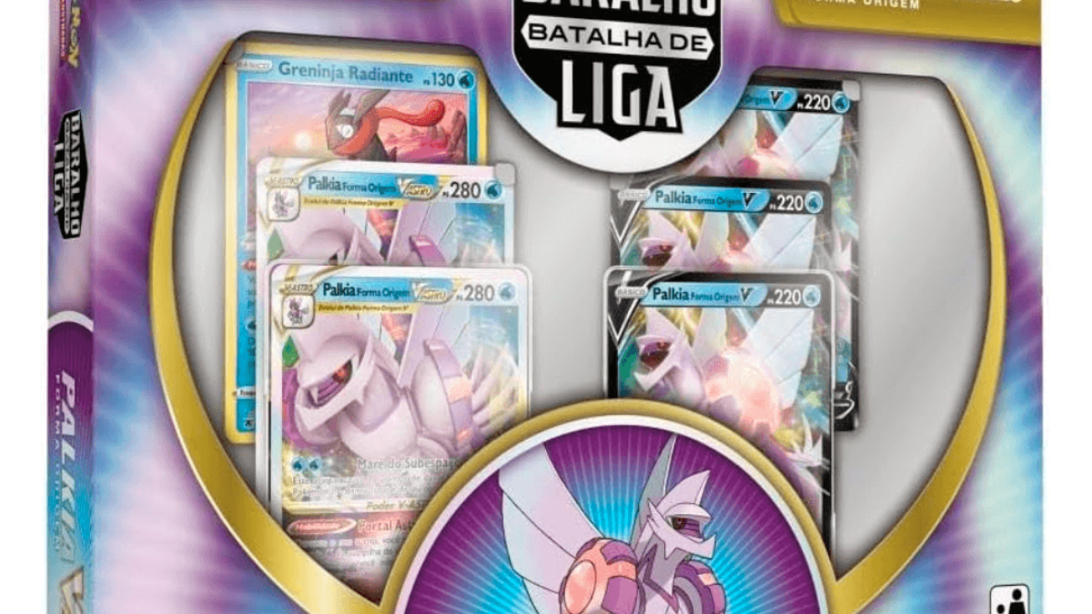 Cartao Palkia Película Adesivo Cartão Pokemon Quarta Geração