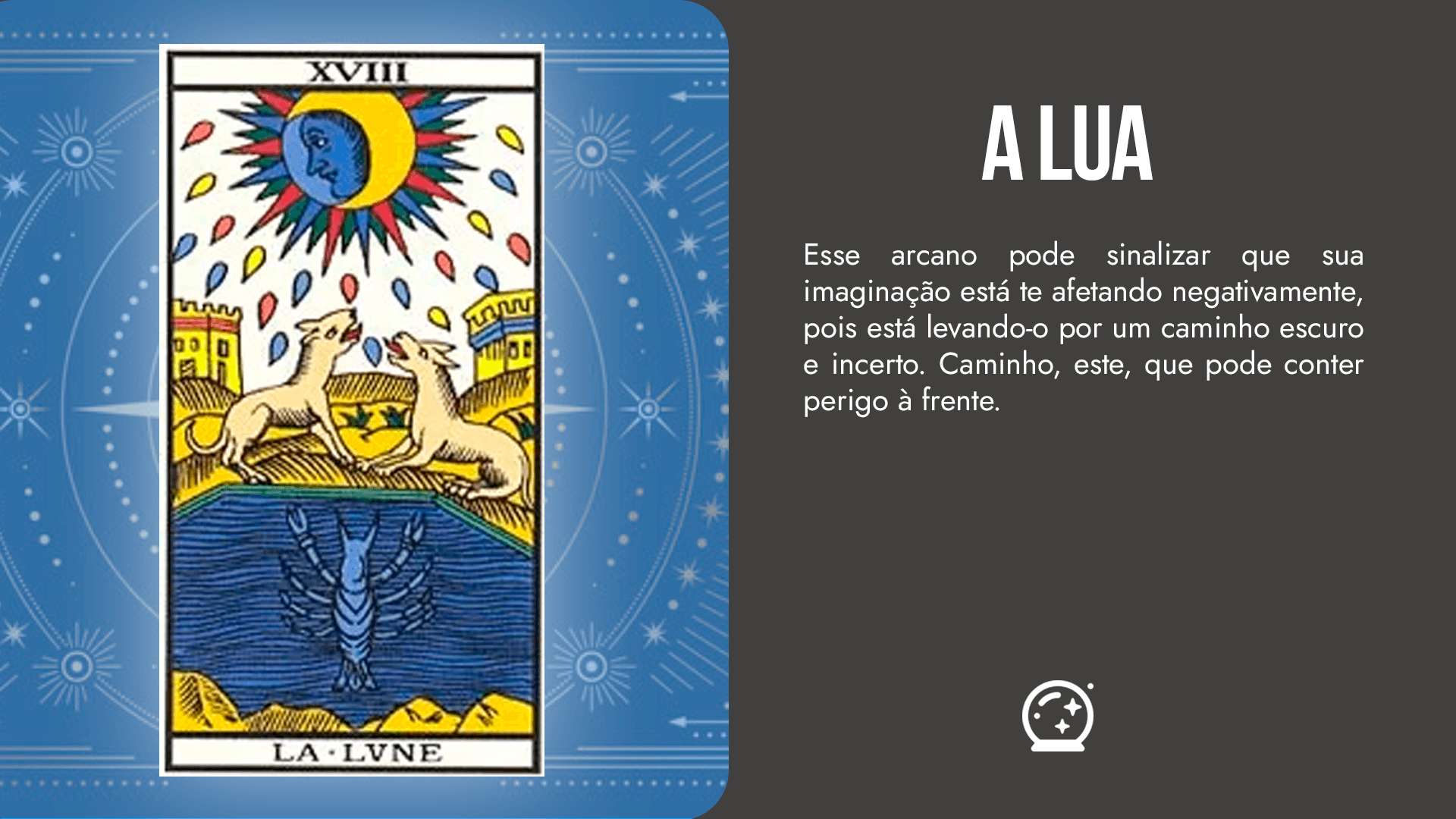 A Lua: tarot e significados
