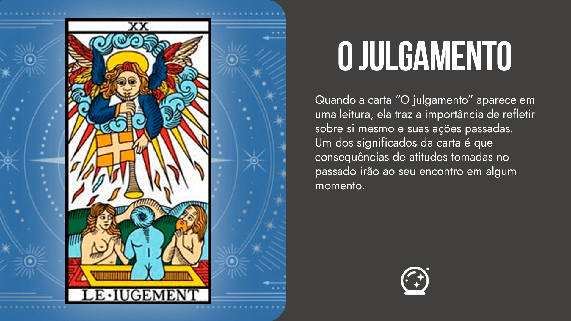 O Julgamento: tarot e significados
