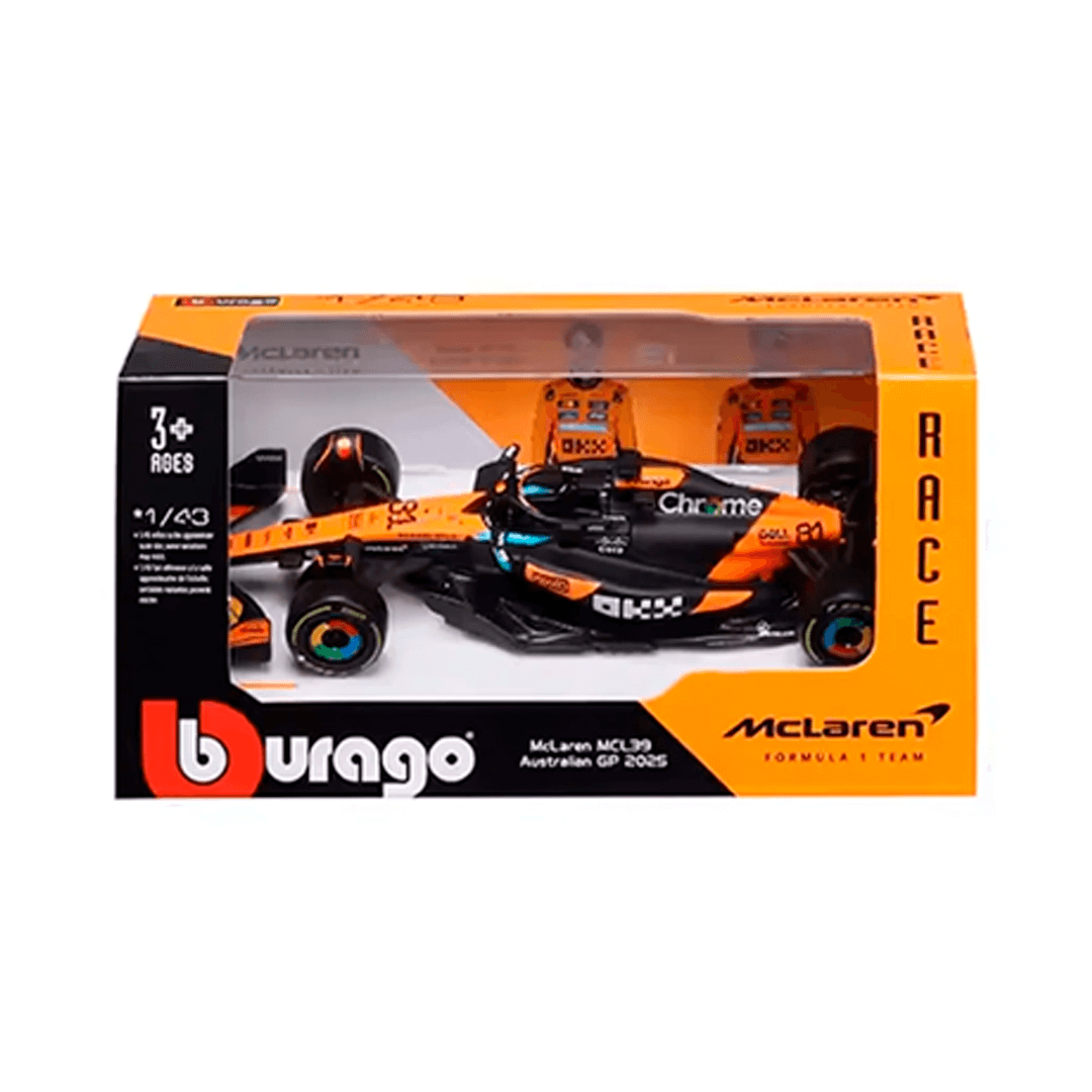 Miniatura F1 McLaren MCL39 2025 1:43 - Bburago